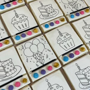 Paint Your Own Cookies - Personalized for Your Theme! - Etsy