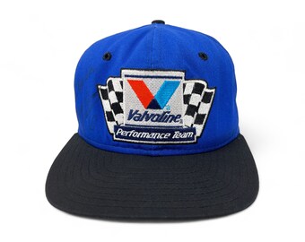 Deadstock Mark Martin Valvoline Snapback Hat 90's - Etsy