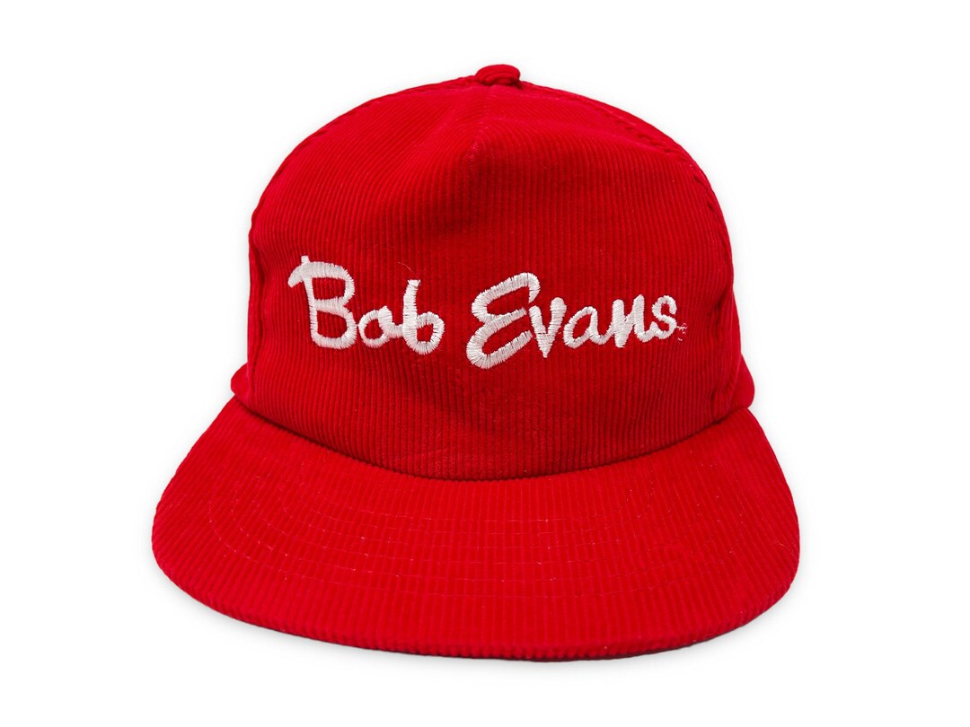 Vintage Bob Evans Hat 90s Corduroy Snapback Cap H05 - Etsy