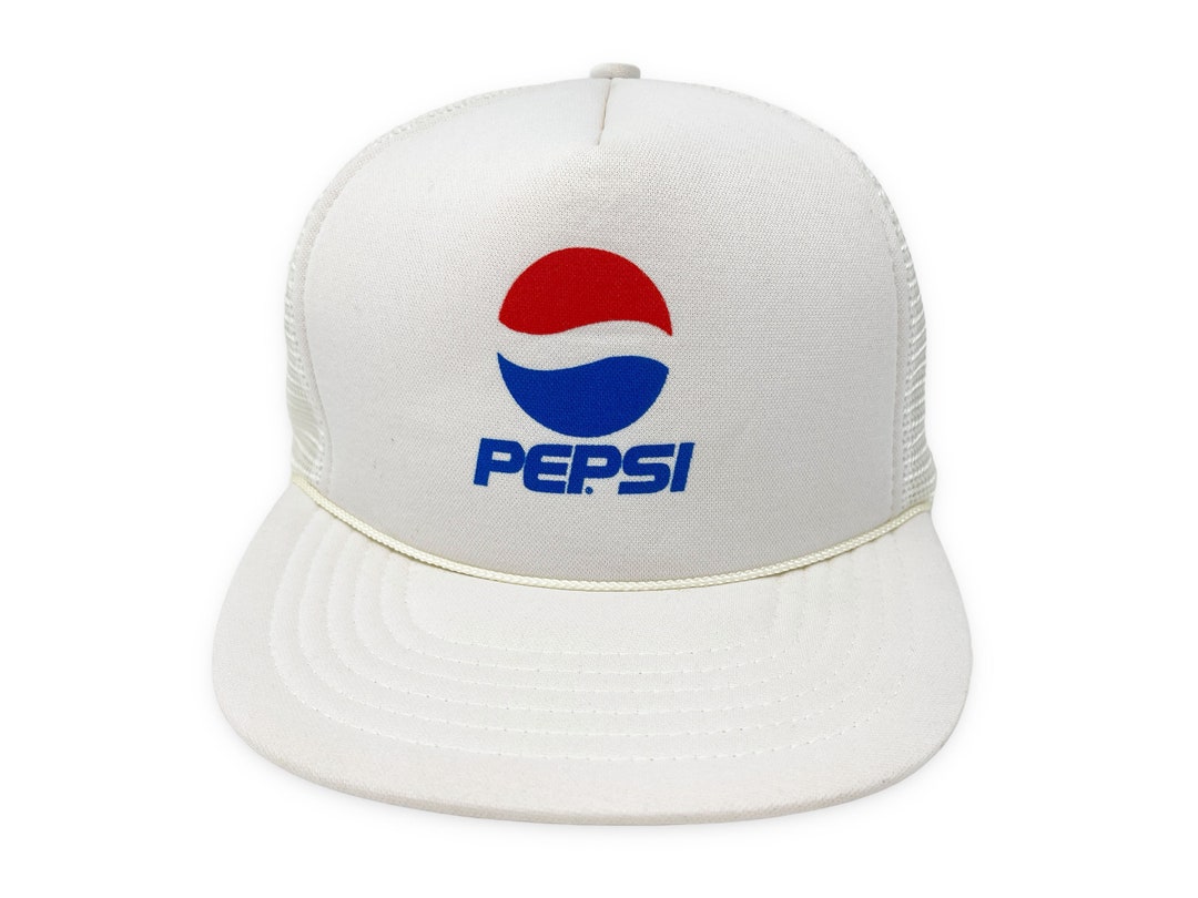 Vintage Pepsi Hat 80s 90s Snapback Trucker Cap Soda H16 - Etsy