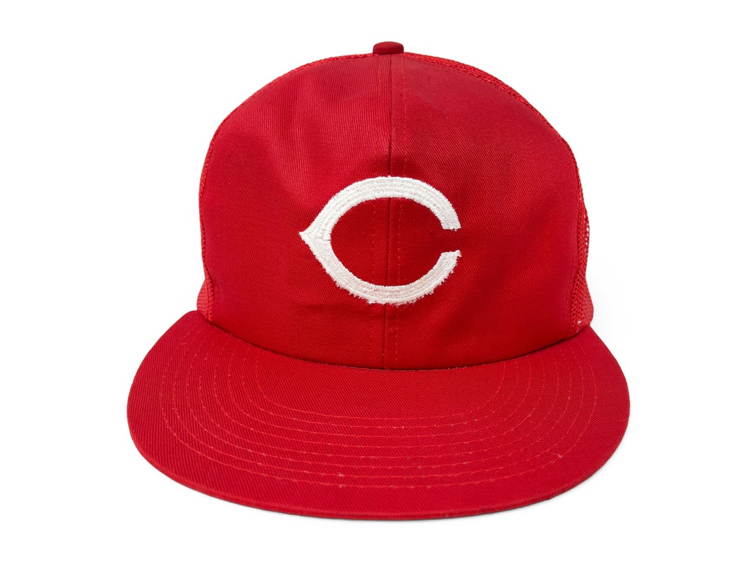 Vintage Cincinnati Reds Hat 80s 90s Snapback Trucker Cap MLB NOS H28 - Etsy