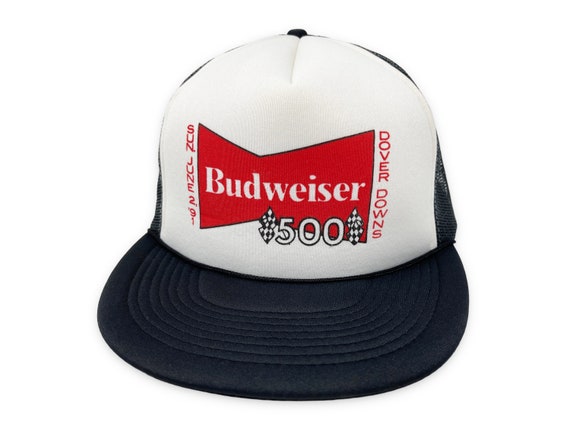 Vintage Budweiser 500 Hat 90s NASCAR Racing 1991 Dove… - Gem