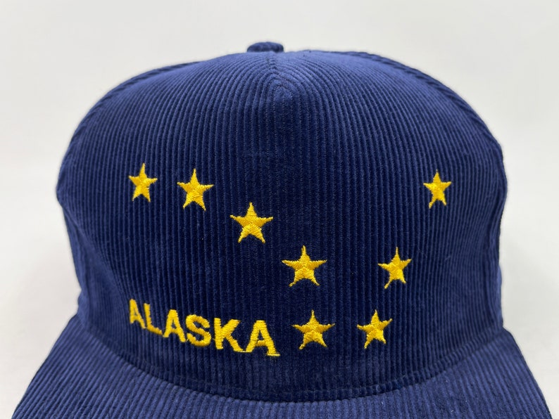 Vintage Alaska Hat 90s Snapback Cap Corduroy H05 - Etsy