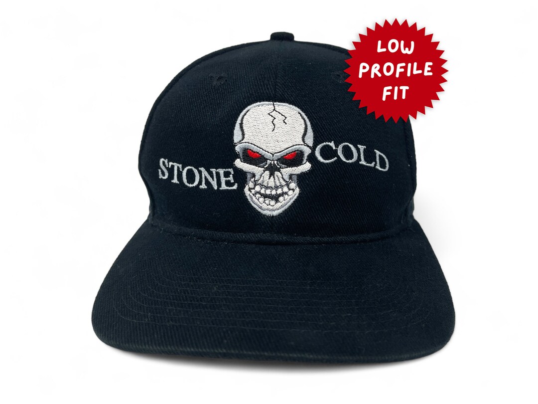 Vintage Stone Cold Hat 90s 00s WWF Steve Austin Snapback Cap Low ...