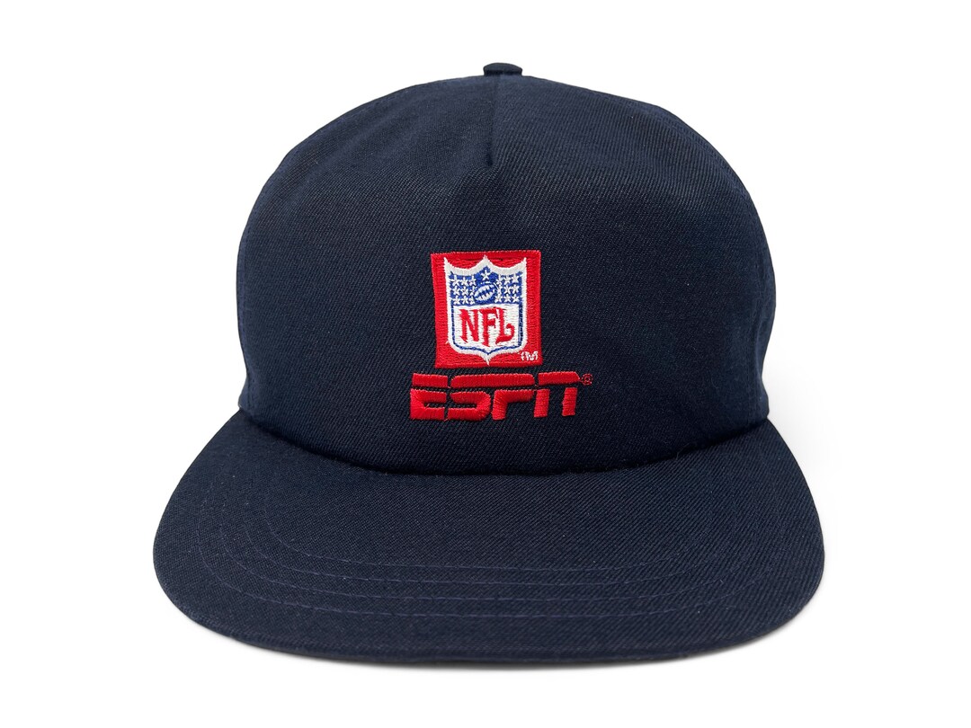 Vintage ESPN NFL Hat 90s Strapback Cap H14 - Etsy