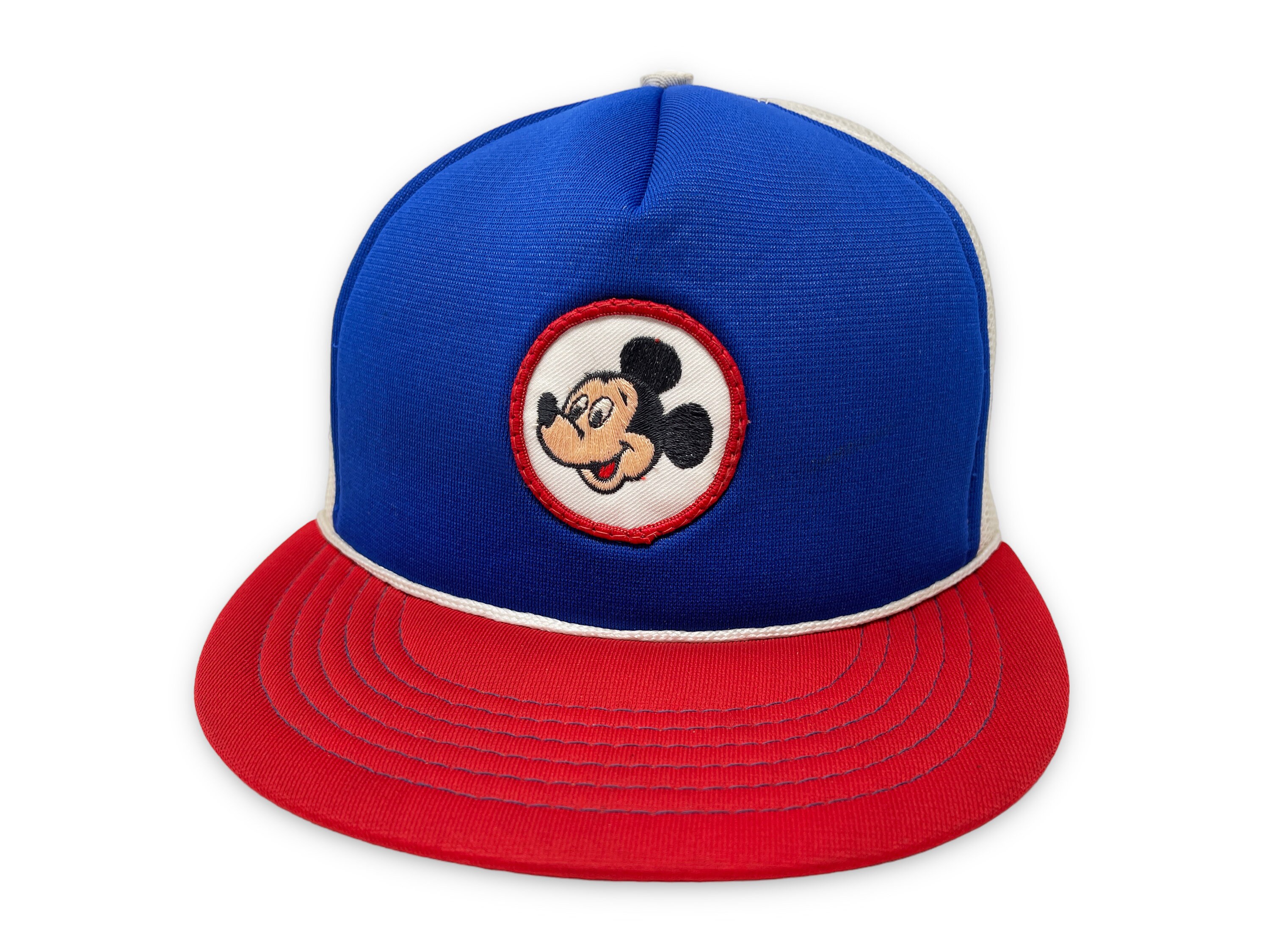 Vintage Mickey Mouse Trucker Hat 80s Snapback Cap Disney - Etsy