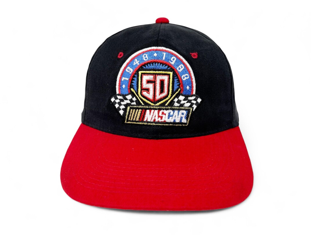 Vintage NASCAR Racing Hat 90s Snapback Cap 50th Anniversary H28 - Etsy