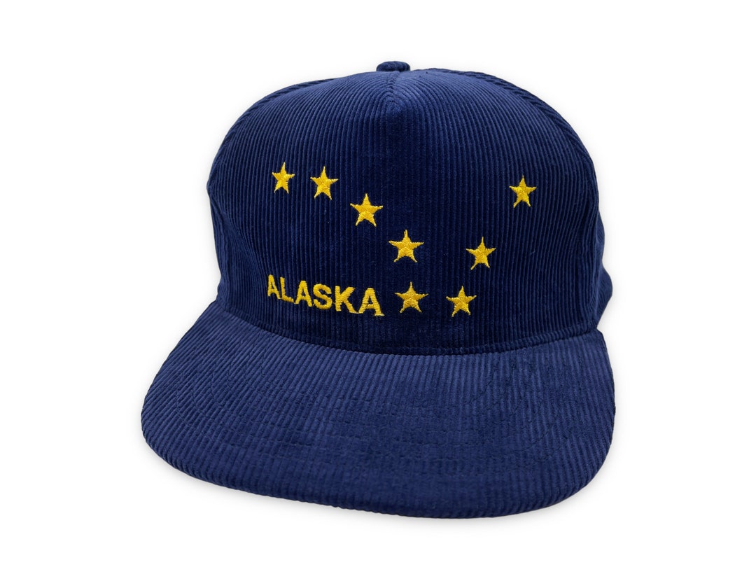 Vintage Alaska Hat 90s Snapback Cap Corduroy H05 - Etsy
