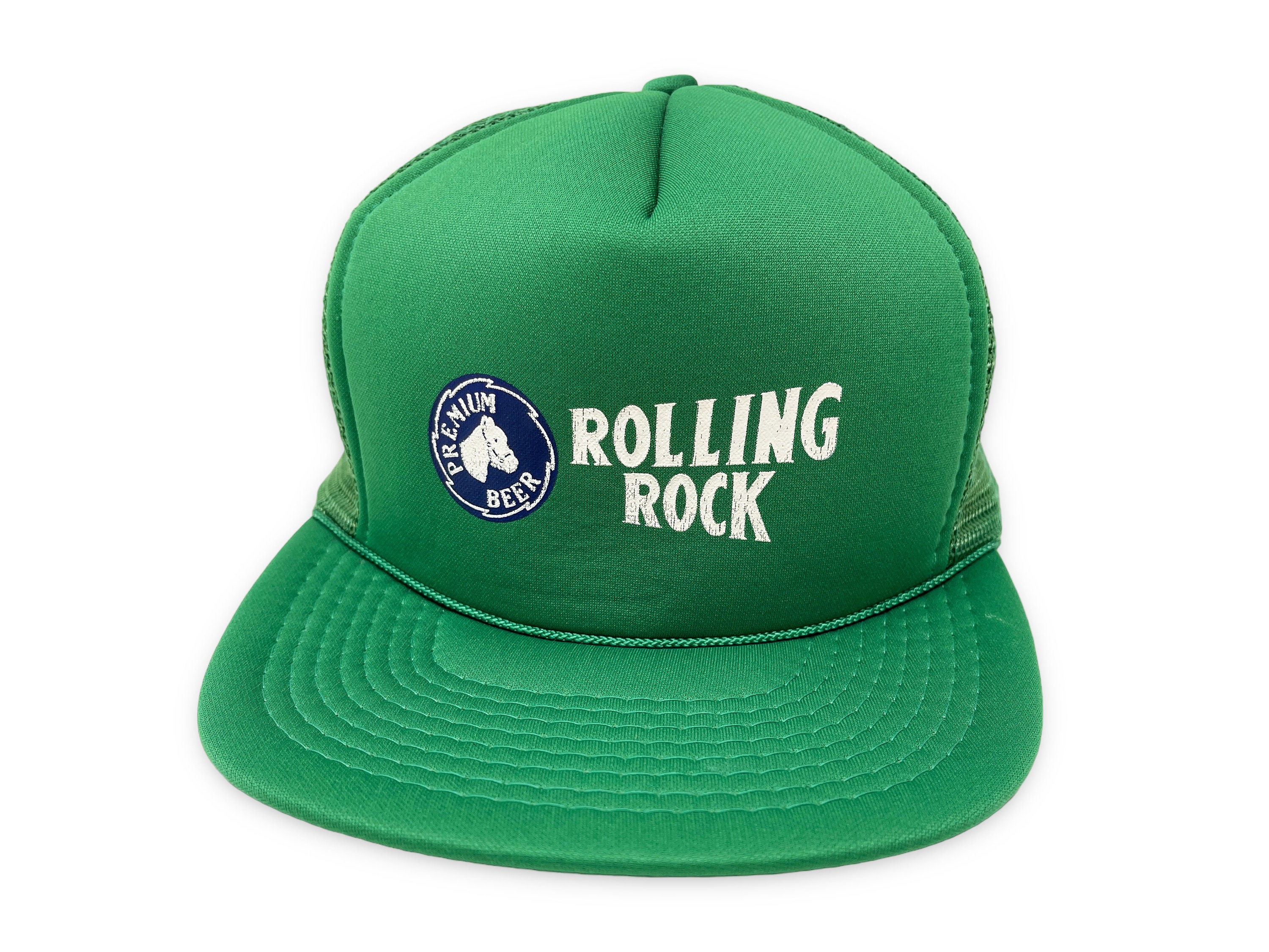 Vintage Rolling Rock Hat 80s 90s Snapback Trucker Cap Beer H10 - Etsy