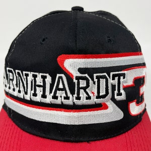 Vintage Dale Earnhardt Hat 90s NASCAR Snapback Cap Goodwrench Sr #3 H02 ...