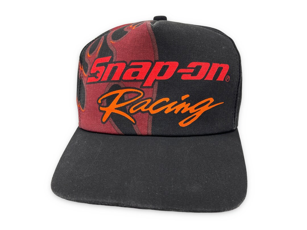 Vintage Snap-on Racing Hat 90s Snapback Cap Tools Flames H02 - Etsy