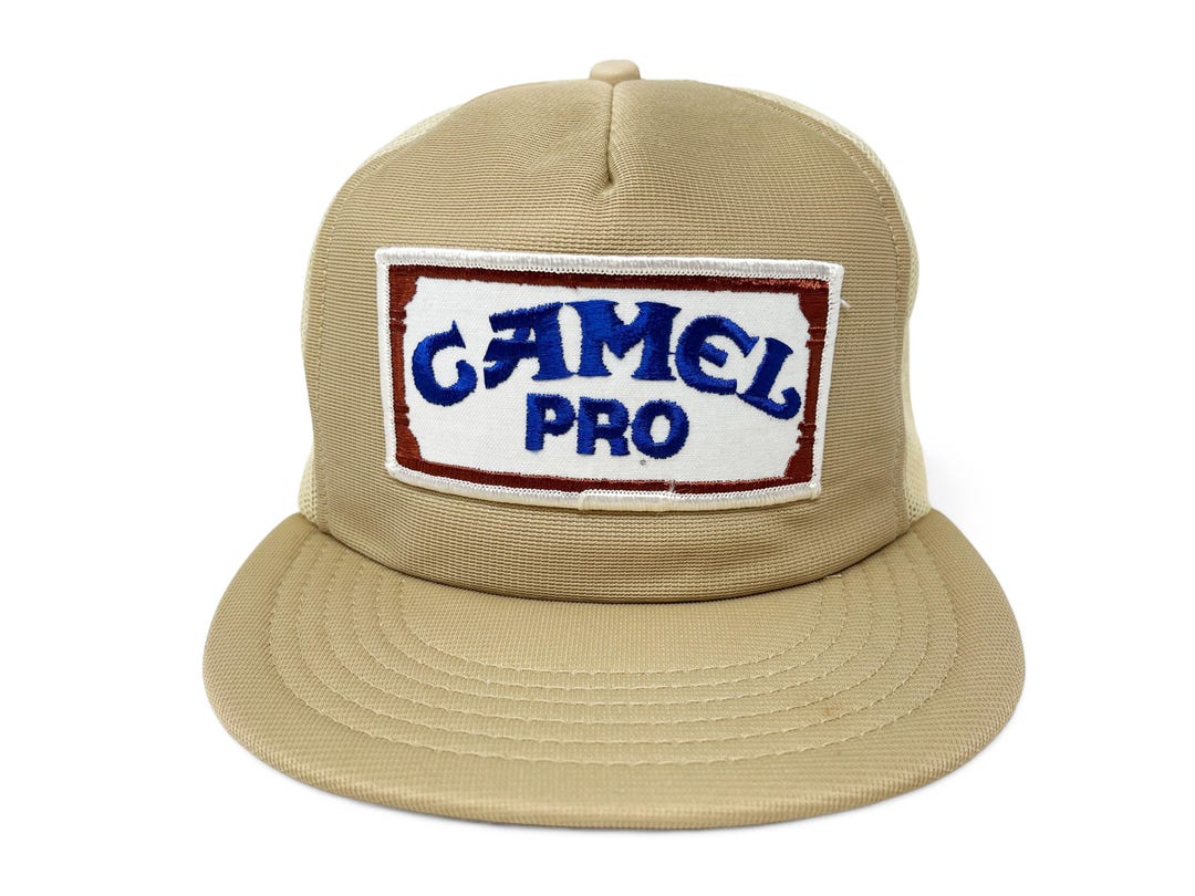 Vintage Camel Pro Series Hat 80s Snapback Trucker Cap Racing Motocross ...