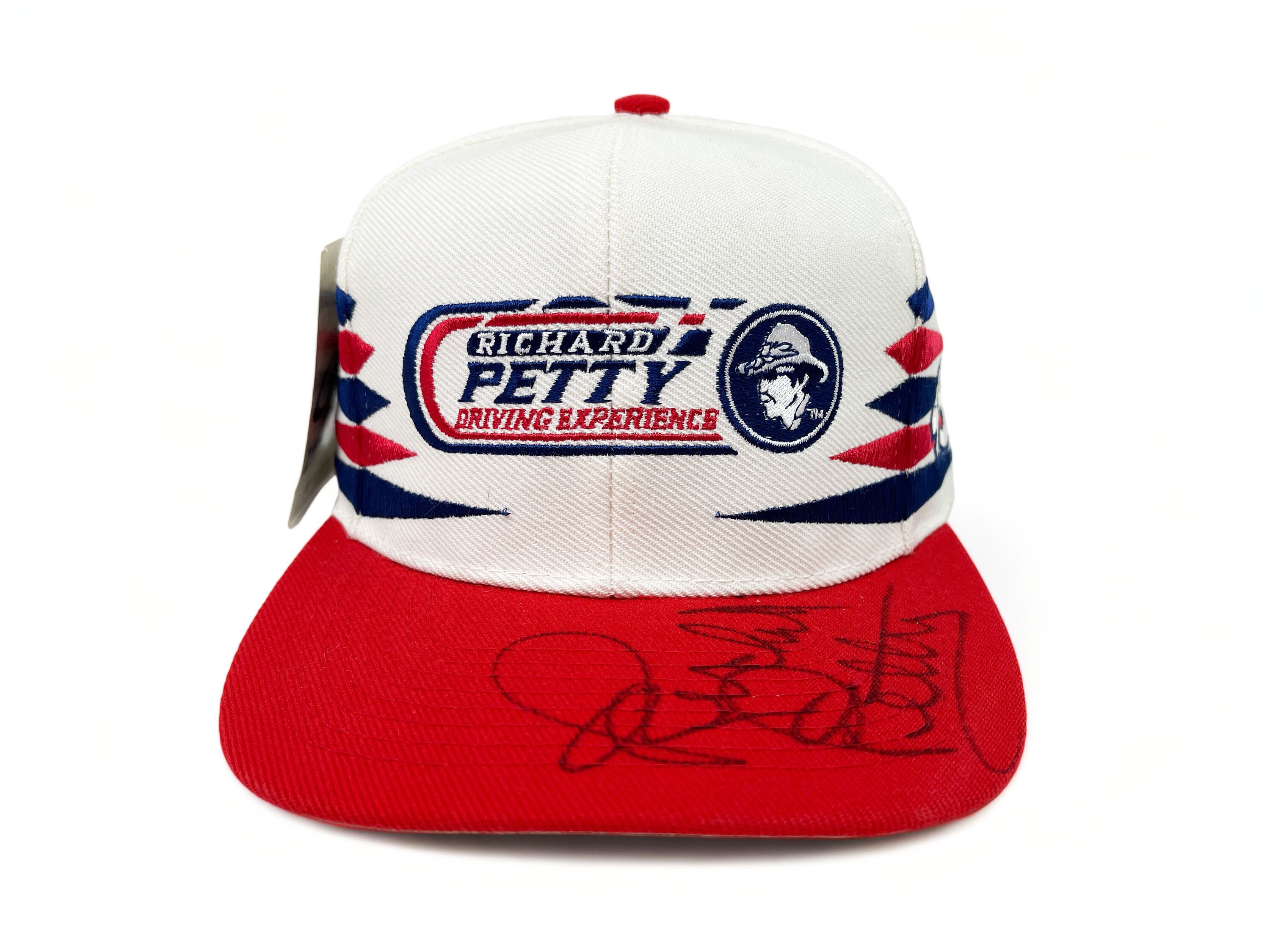 Vintage Richard Petty Hat 90s NASCAR Driving Experience Logo Athletic ...