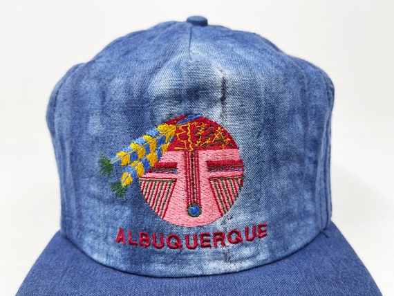 Vintage Albuquerque Hat 90s Strapback Cap New Mexico … - Gem
