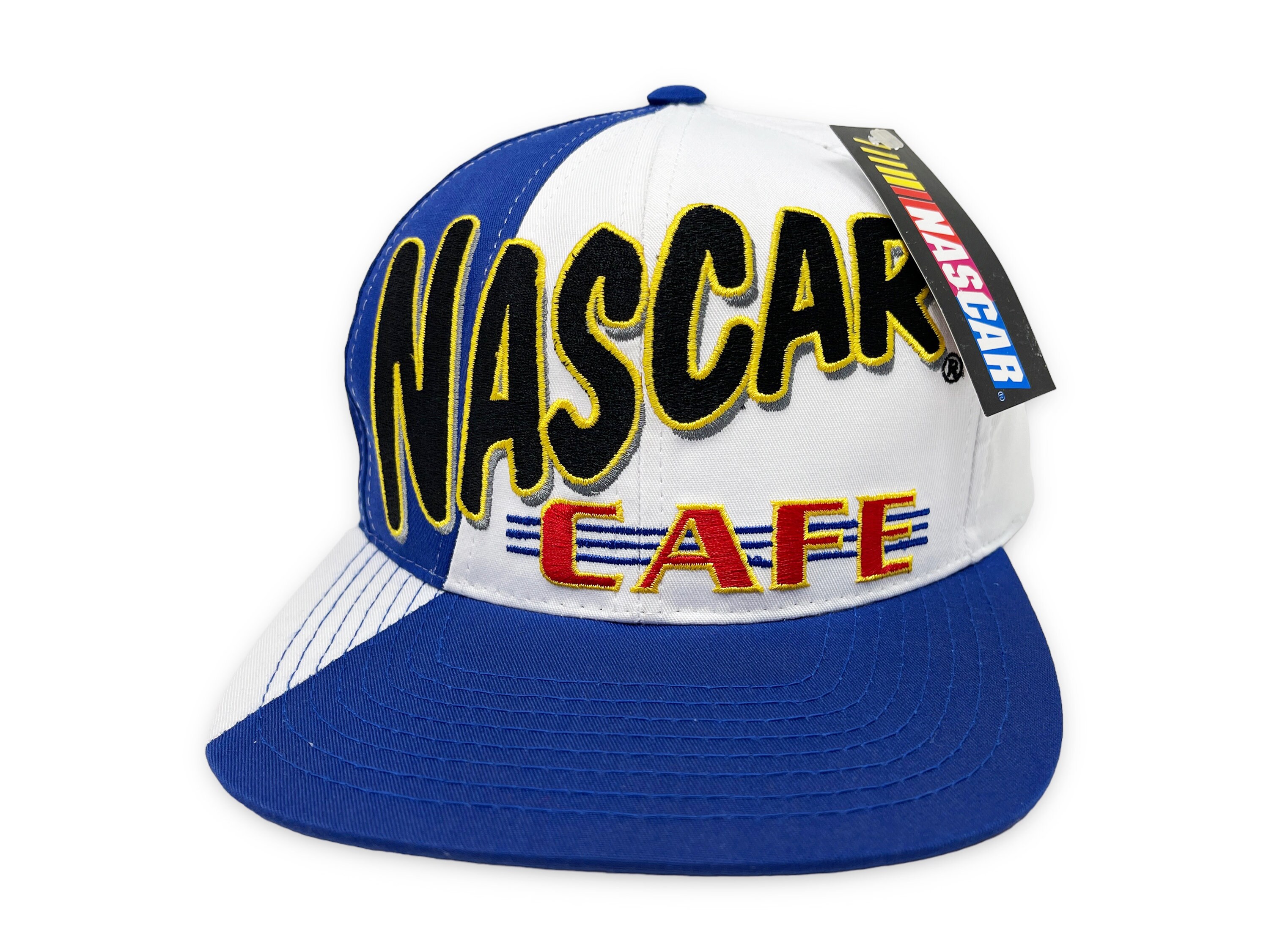 Vintage NASCAR Cafe Hat 90s Racing Snapback Cap Myrtle Beach - Etsy