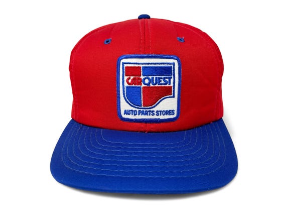 Vintage Carquest Auto Parts Hat 90s Snapback Automotive Cap H14 Etsy