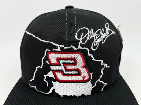 Vintage Dale Earnhardt Hat 90s NASCAR Racing Snapback… - Gem