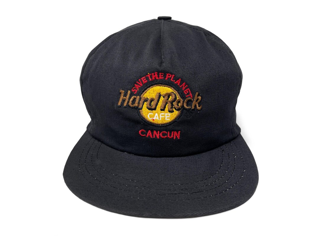 Vintage Hard Rock Cafe Hat 90s Snapback Cap Cancun Mexico H17 - Etsy