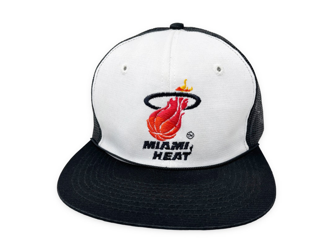 Vintage Miami Heat Hat 80s 90s Snapback Trucker Cap NBA H15 - Etsy