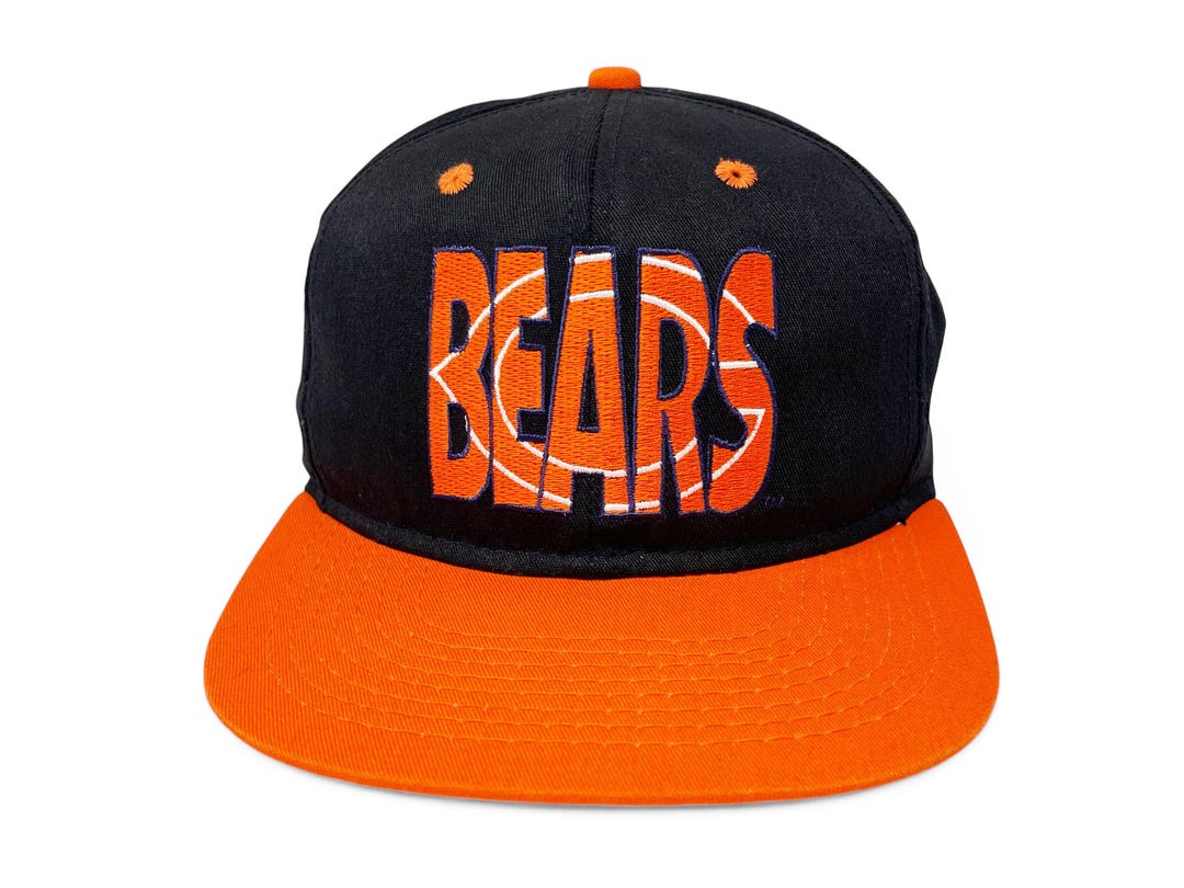 Vintage Chicago Bears Hat 90s Snapback Cap NFL STAINED H30 - Etsy