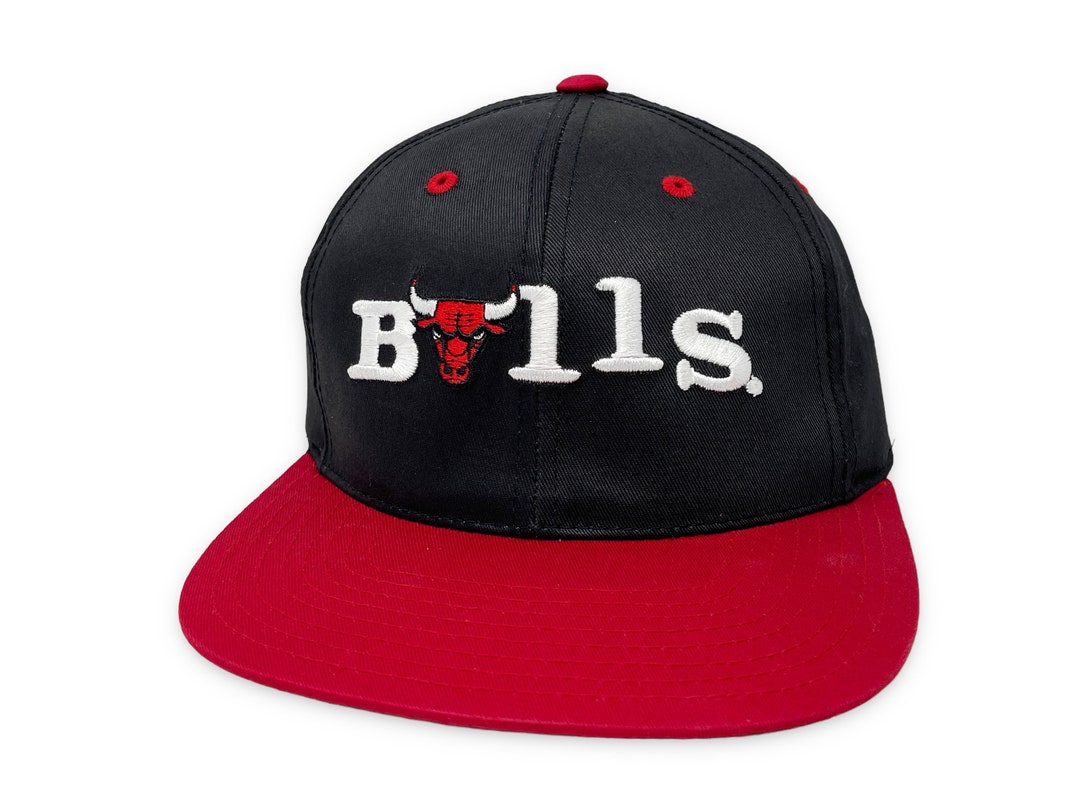 Vintage Chicago Bulls Snapback Hat 90s Cap Michael Jordan NOS H06 - Etsy