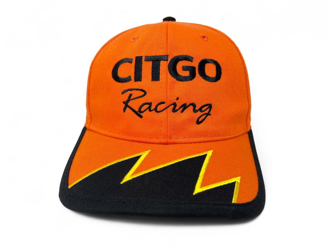 Vintage CITGO Racing Hat 90s 00s Strapback Cap NASCAR Elliott Sadler ...