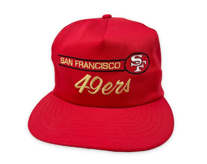 Vintage 49ers Hat 90s Snapback Cap San Francisco NFL American Needle ...