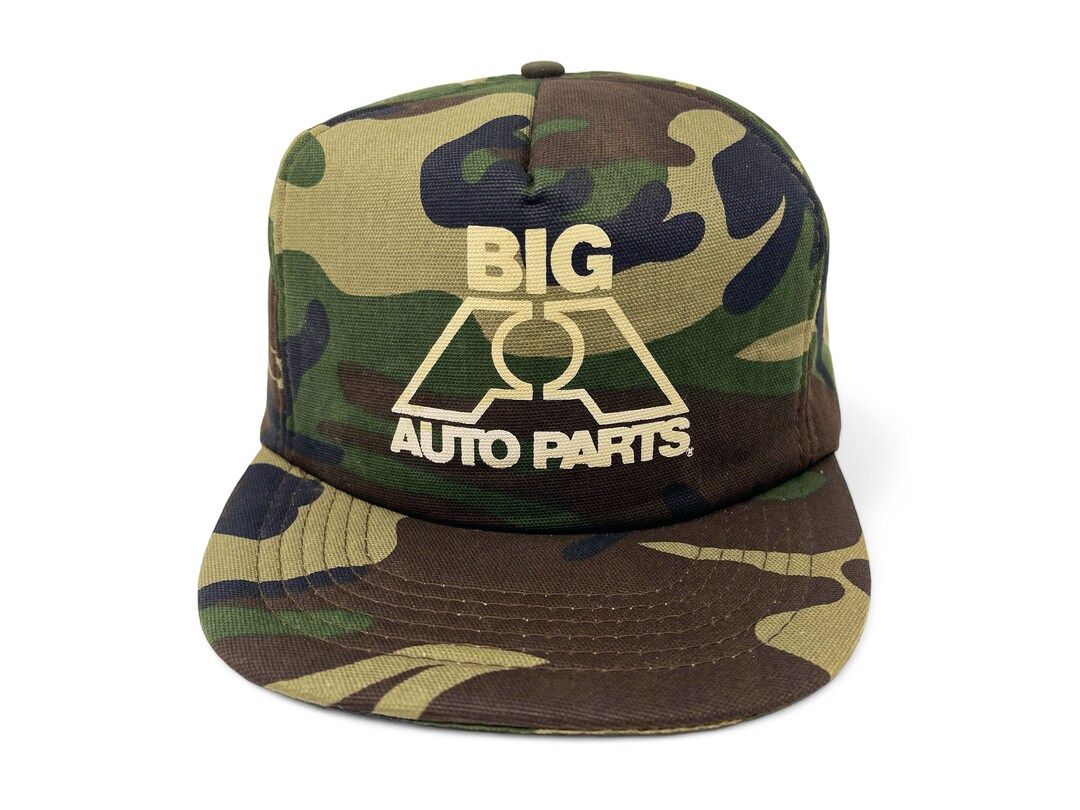 Vintage Big A Auto Parts Hat 80s 90s Camo Snapback Trucker Cap H09 - Etsy