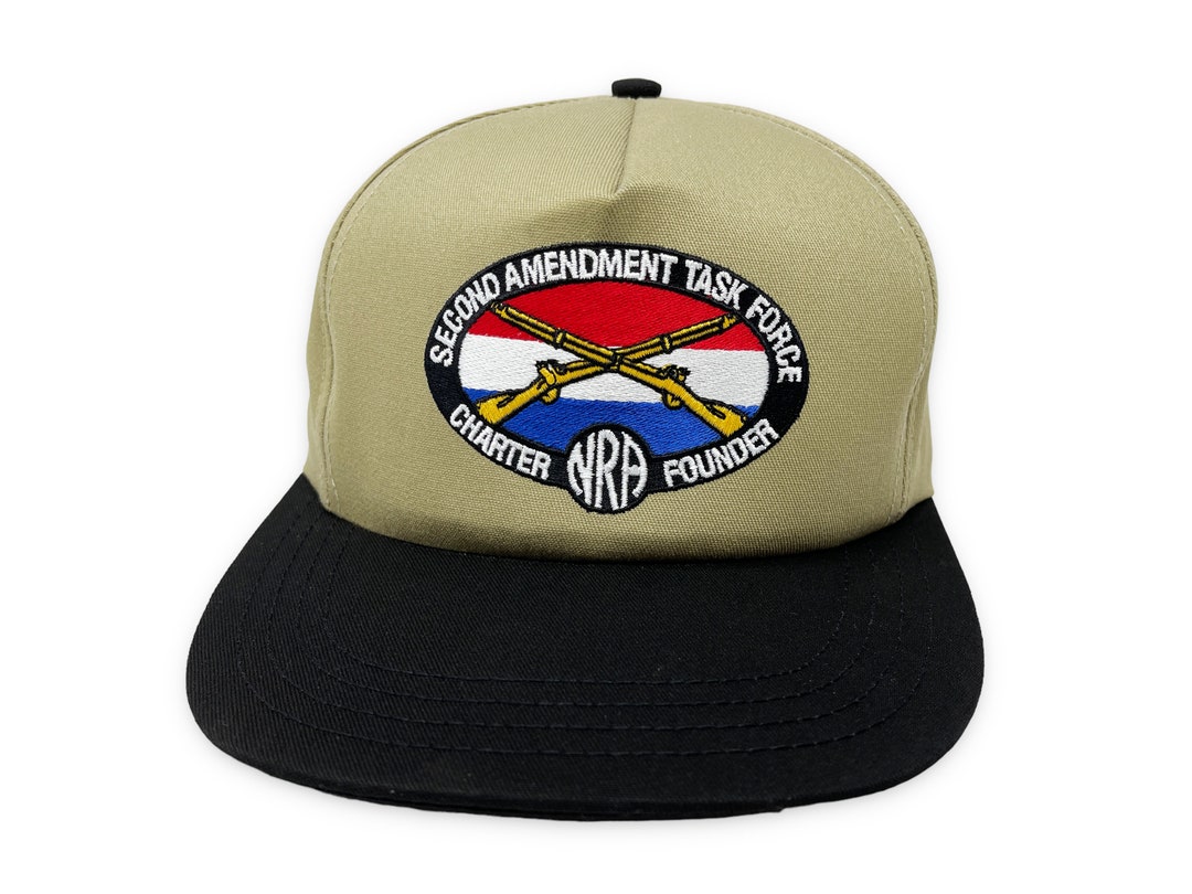 Vintage NRA Hat 90s Snapback Cap Second Amendment Task Force - Etsy