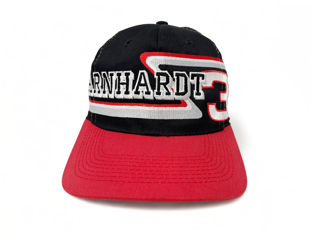 Vintage Dale Earnhardt Hat 90s NASCAR Snapback Cap Goodwrench Sr #3 H02 ...