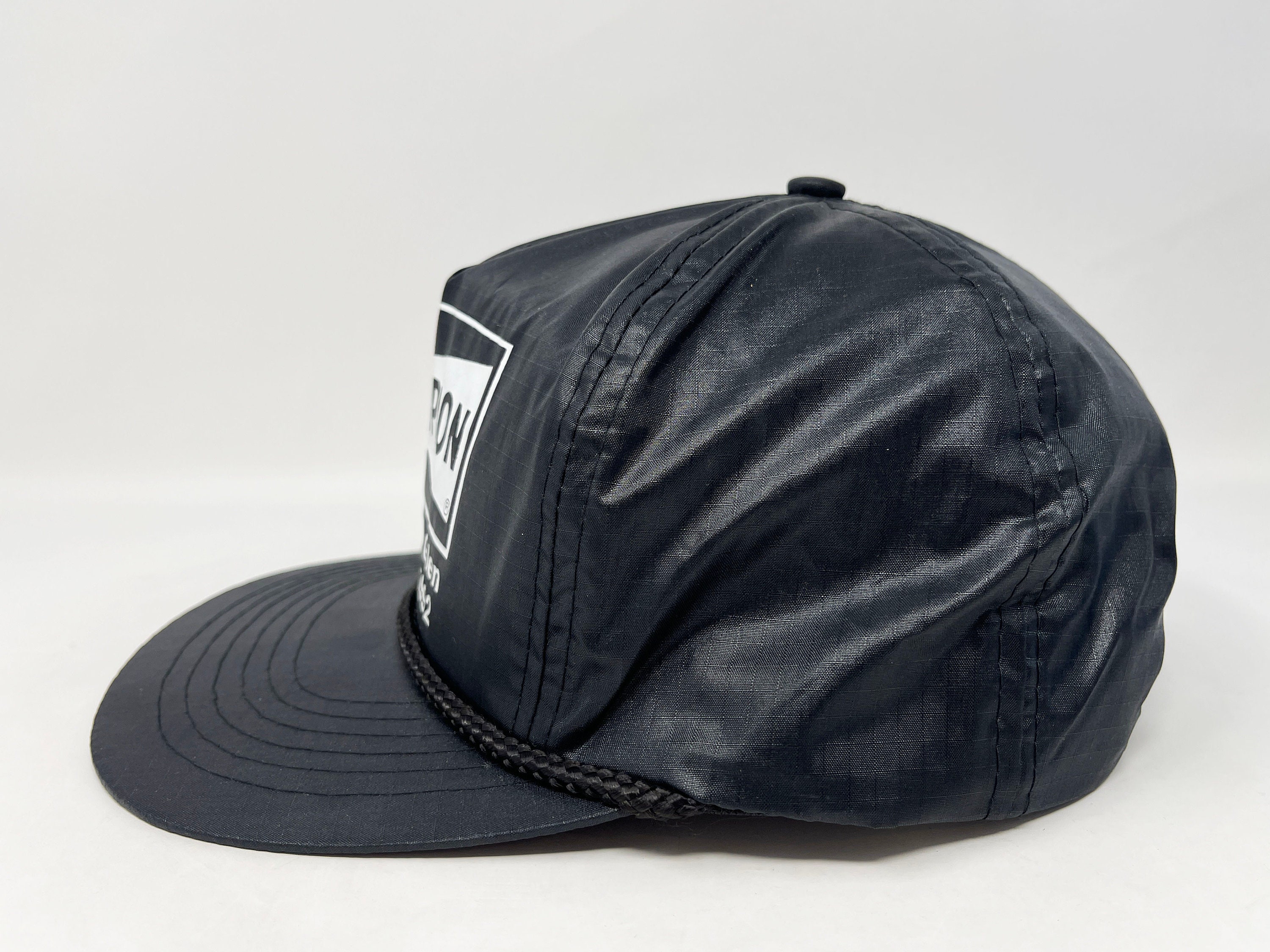 Vintage Bud at the Glen Hat 90s Racing 1992 Champion Spark Plugs Watkins NASCAR Snapback Cap H24 ...