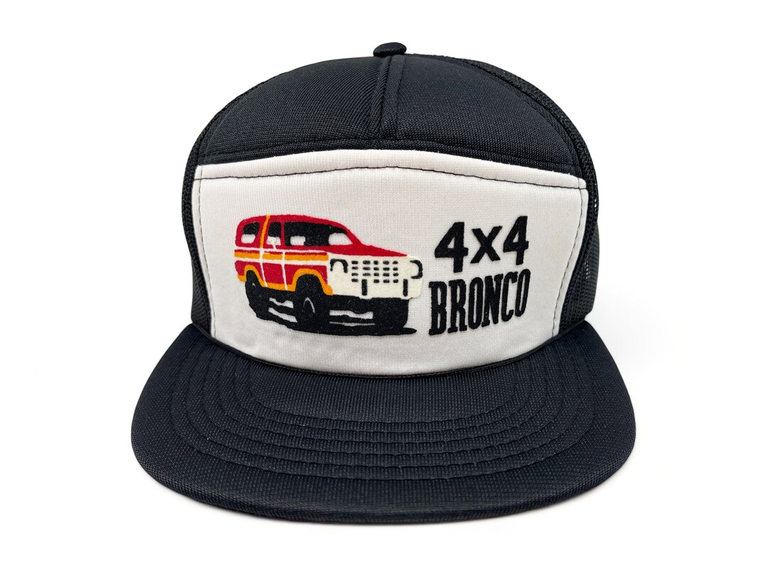 Vintage Ford Bronco Hat 80s 90s Snapback Trucker Cap 4x4 Truck H21 - Etsy