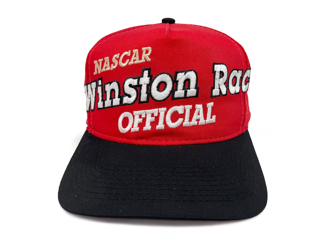 Vintage NASCAR Hat 90s Winston Cup Official Snapback Cap Racing H25 - Etsy