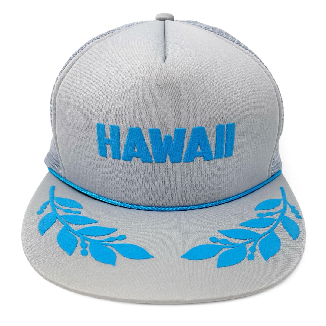 Vintage Hawaii Trucker Hat 80s Snapback Cap Scrambled Eggs Hawaiian ...
