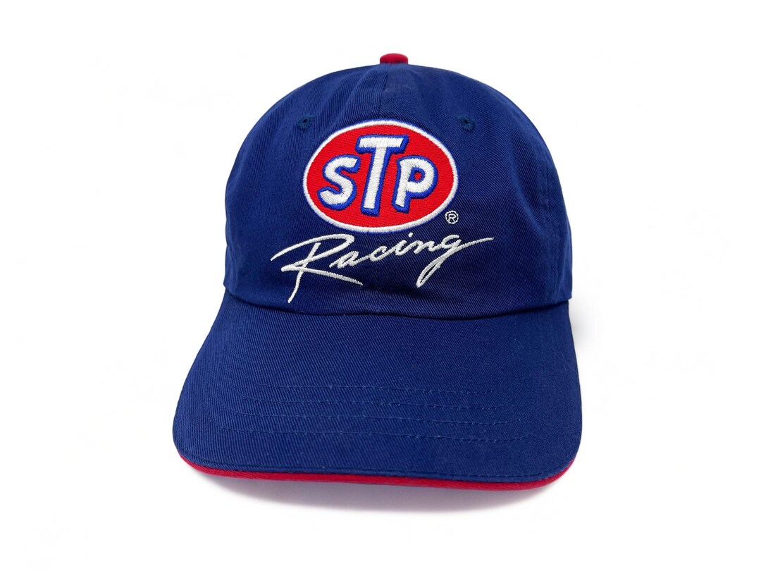 Vintage STP Racing Hat 2000 NASCAR Strapback Cap John Andretti H21 - Etsy
