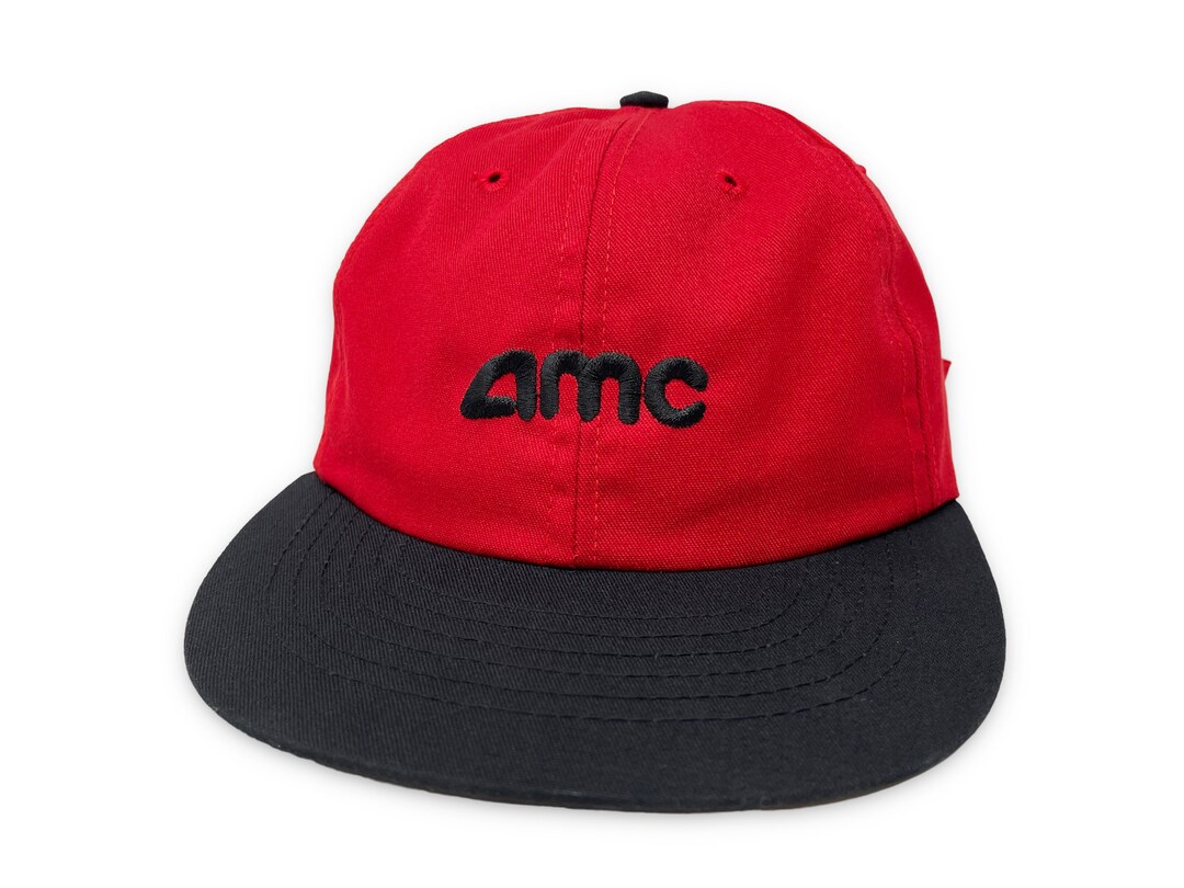 Vintage AMC Hat 90s Strapback Cap Movie Theater Wallstreetbets H05 - Etsy