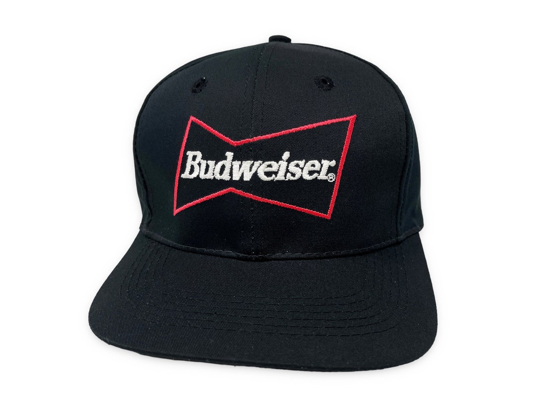 Vintage Budweiser Hat 90s Snapback Cap Beer Bowtie H11 - Etsy