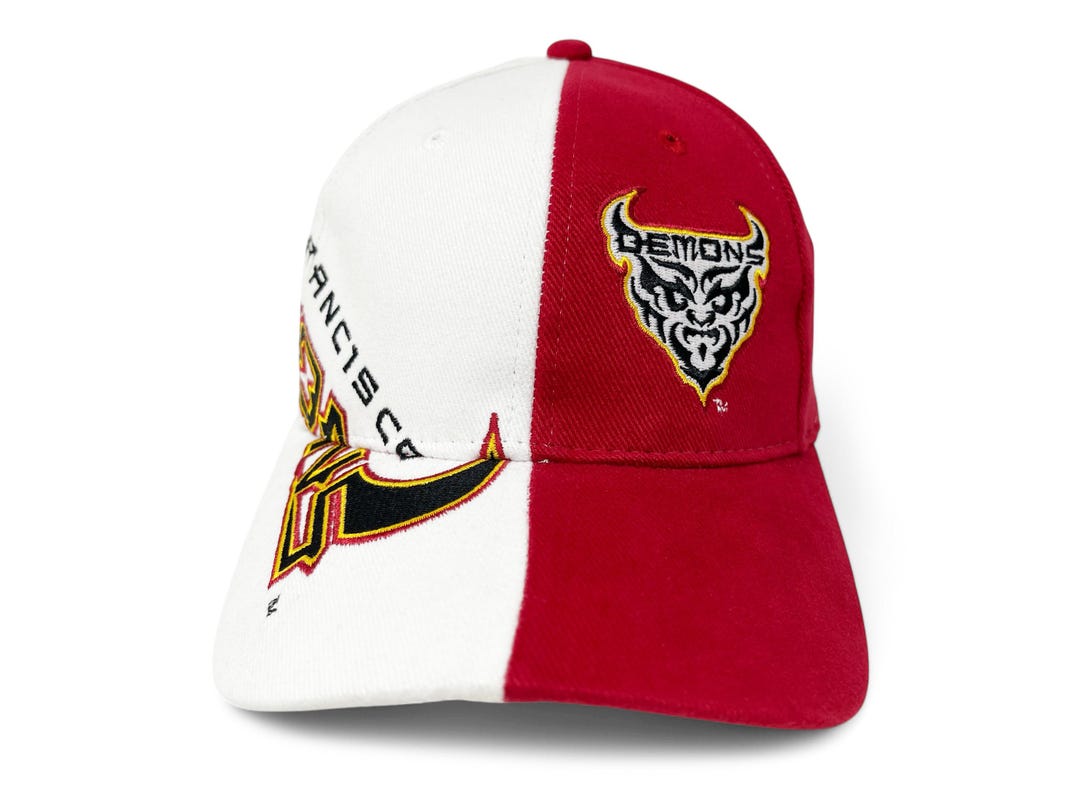 Vintage San Francisco Demons Hat XFL Strapback Cap Y2K Drew Pearson NOS ...