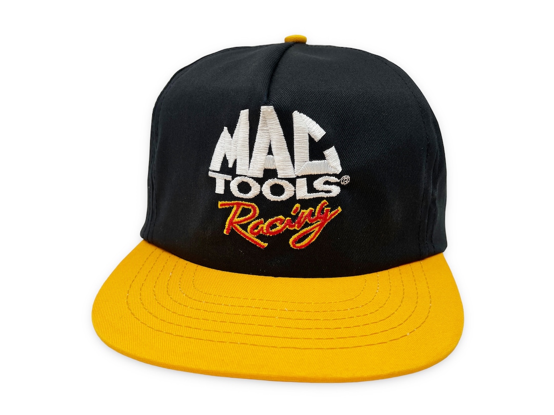 Vintage Mac Tools Racing Hat 90s Snapback Cap NASCAR Rusty Wallace NOS ...