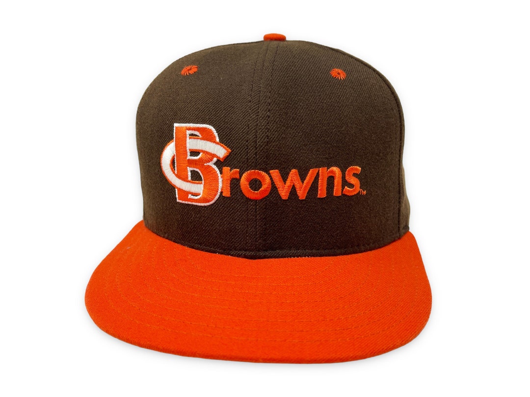 Vintage Cleveland Browns Hat 90s Fitted Cap New Era Wool 7 1/8 H01 - Etsy