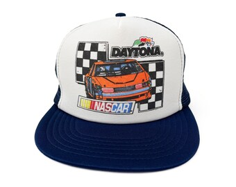 Vintage Country Time Racing Hat 80s 90s NASCAR Snapback Cap Lemonade ...