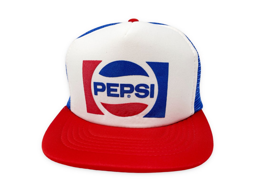 Vintage Pepsi Hat 80s 90s Snapback Trucker Cap Soda H11 - Etsy
