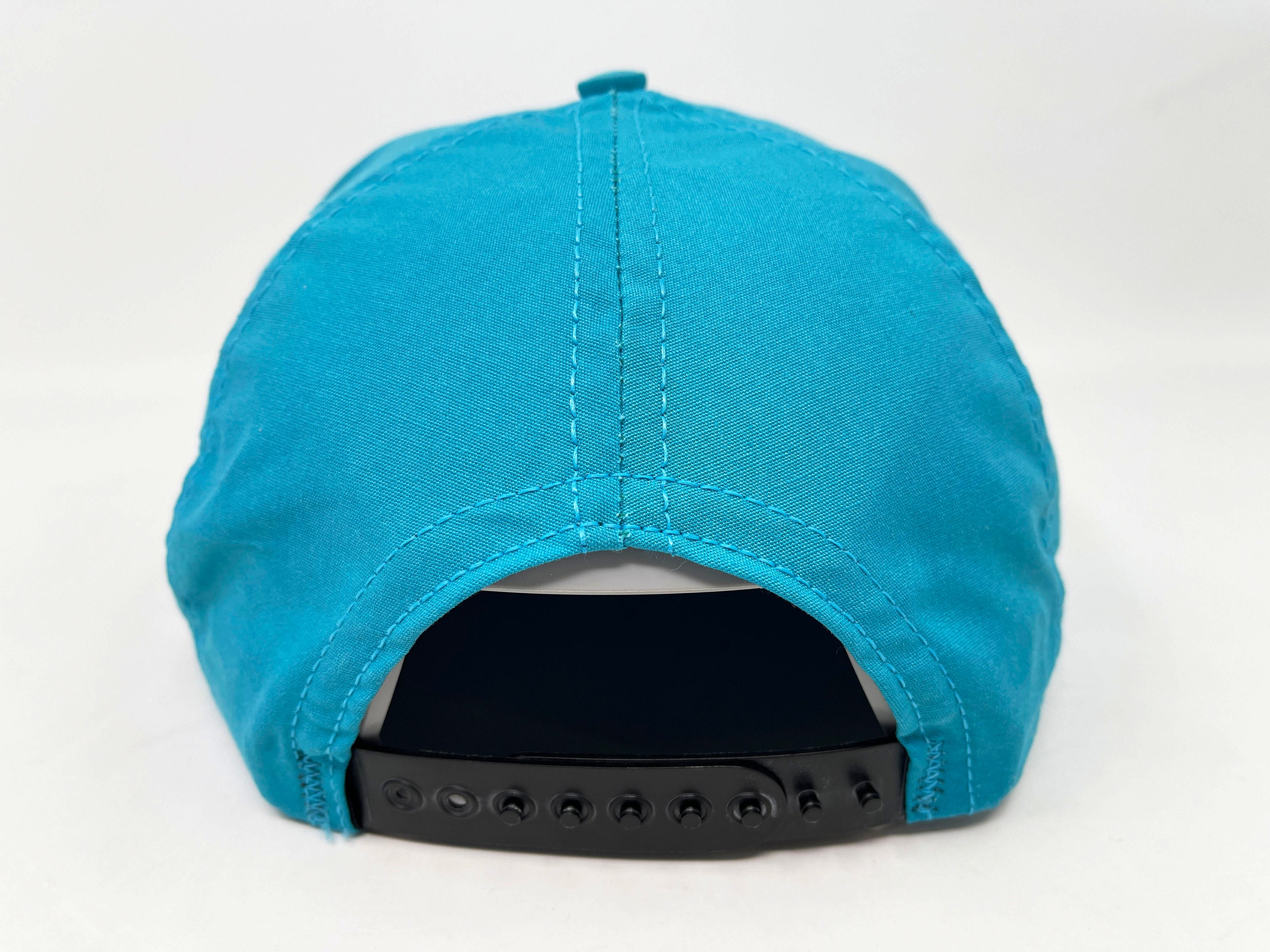 Vintage Mcdonalds Hat 90s Employee Uniform Fast Food Snapback Cap Teal ...