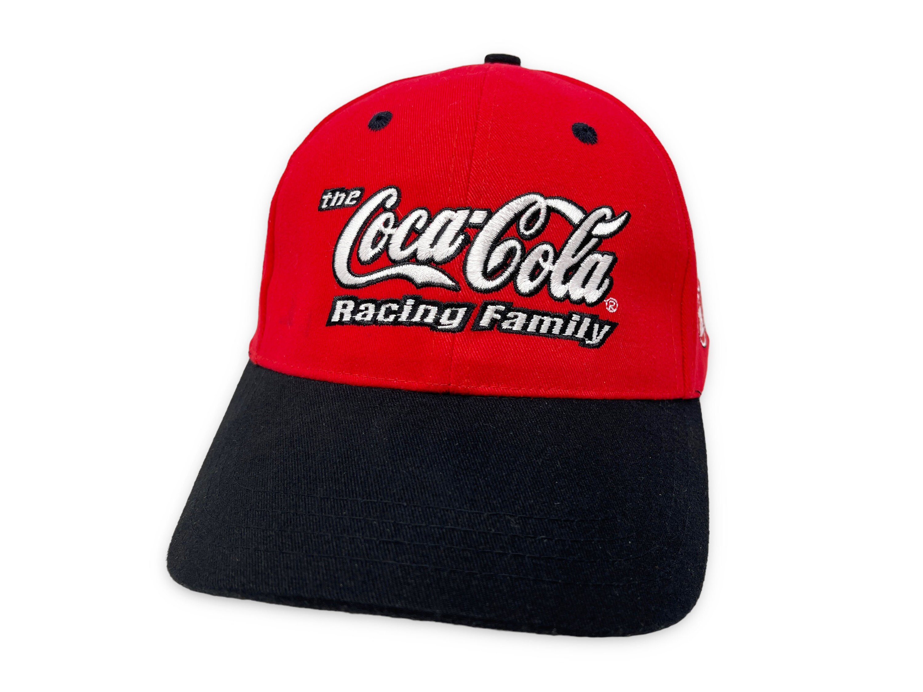 Vintage Coca Cola Racing Hat 90s 00s NASCAR Strapback Cap Coke H20 - Etsy
