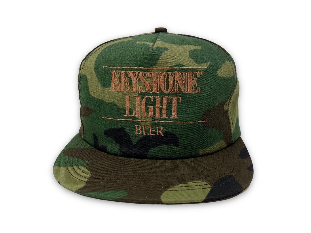Vintage Keystone Light Hat 90s Snapback Cap Camo Beer H02 - Etsy
