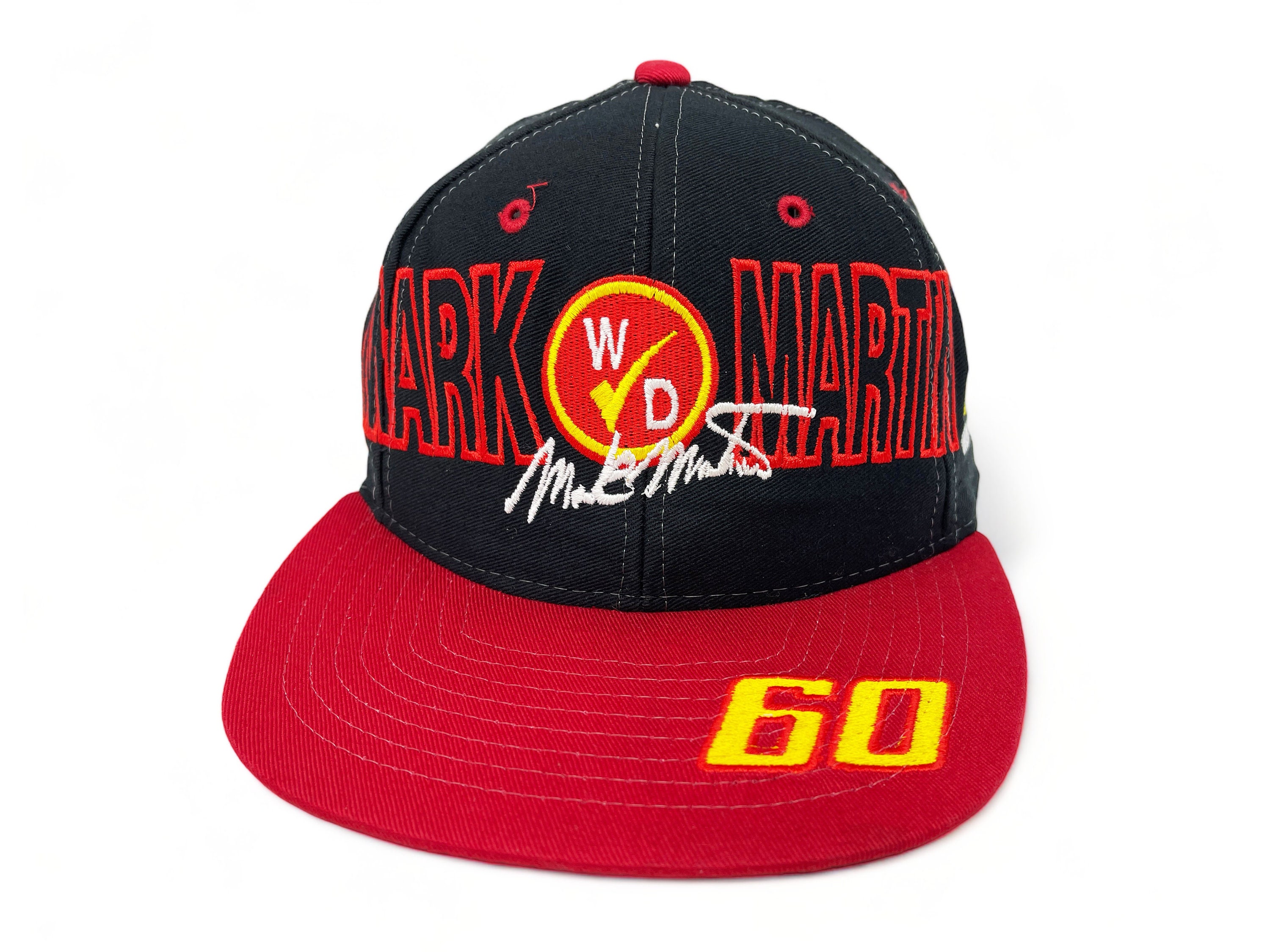 Vintage Mark Martin Hat 90s NASCAR Winn Dixie Racing Team Snapback Cap ...