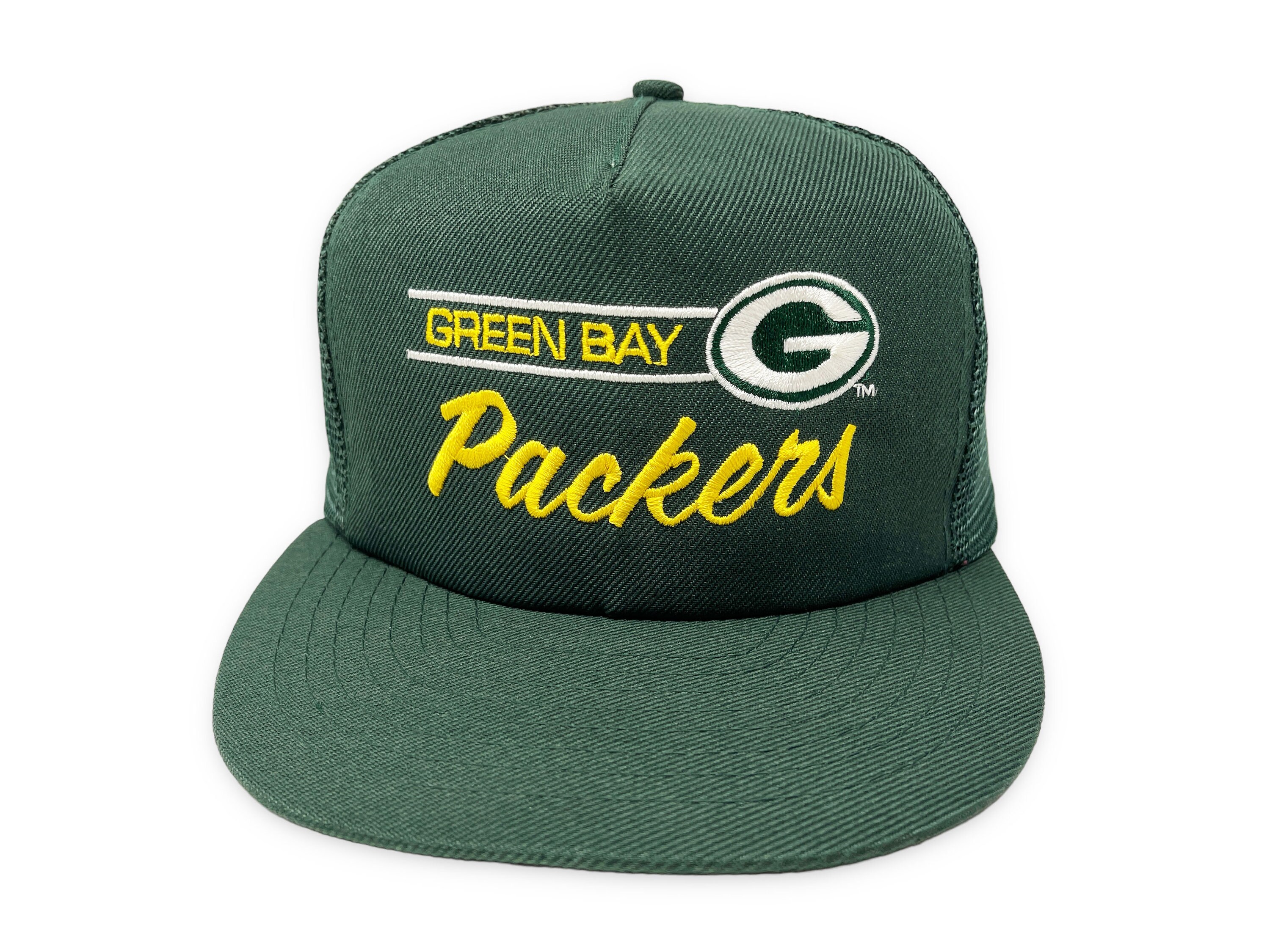 Vintage Green Bay Packers Hat 80s 90s Snapback Trucker Cap NFL H20 - Etsy