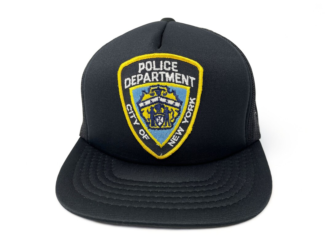 Vintage NYPD Hat 80s NYC Police Snapback Trucker Cap H06 - Etsy