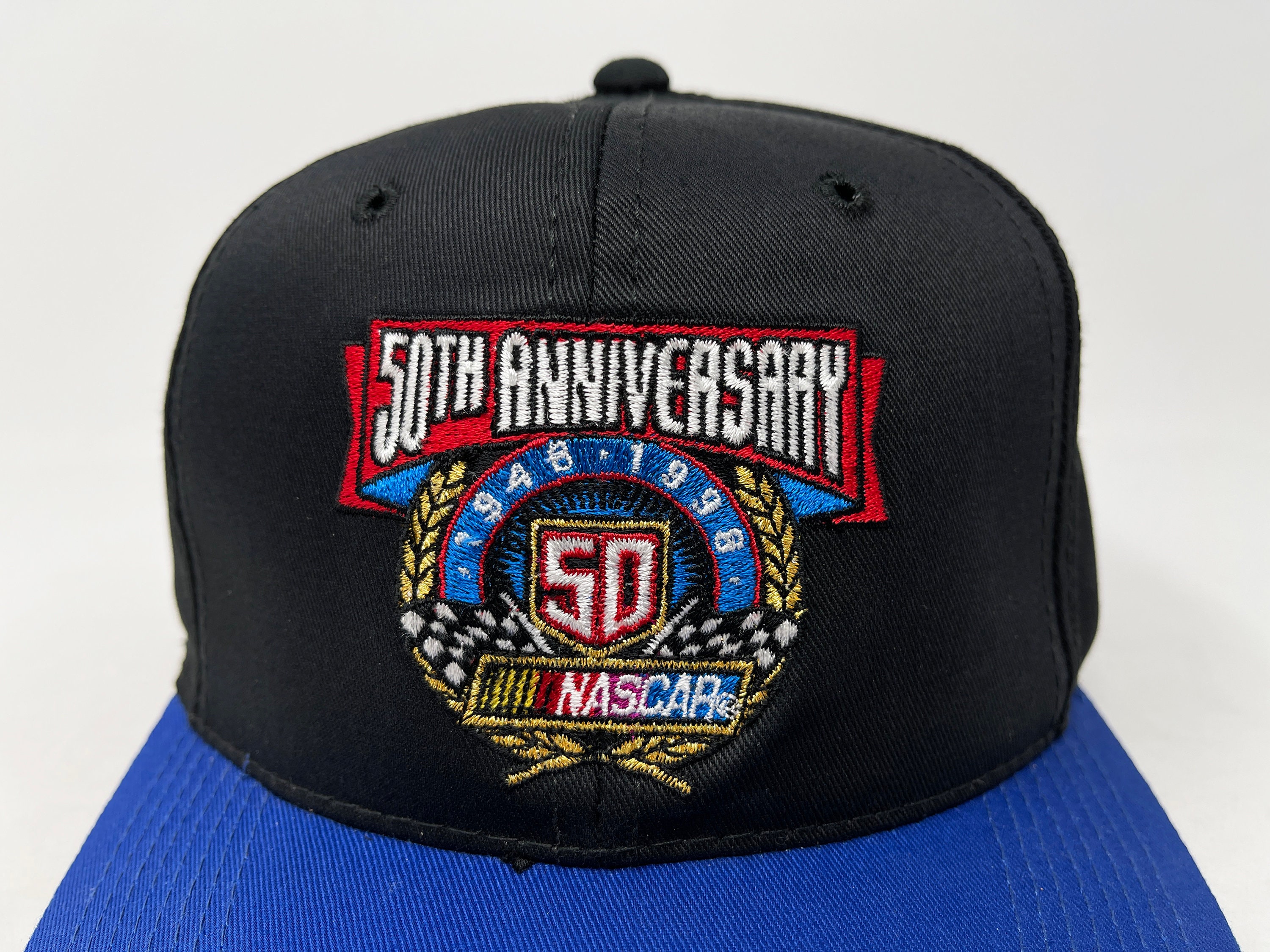 Vintage NASCAR Racing Hat 90s Snapback Cap 50th Anniversary - Etsy
