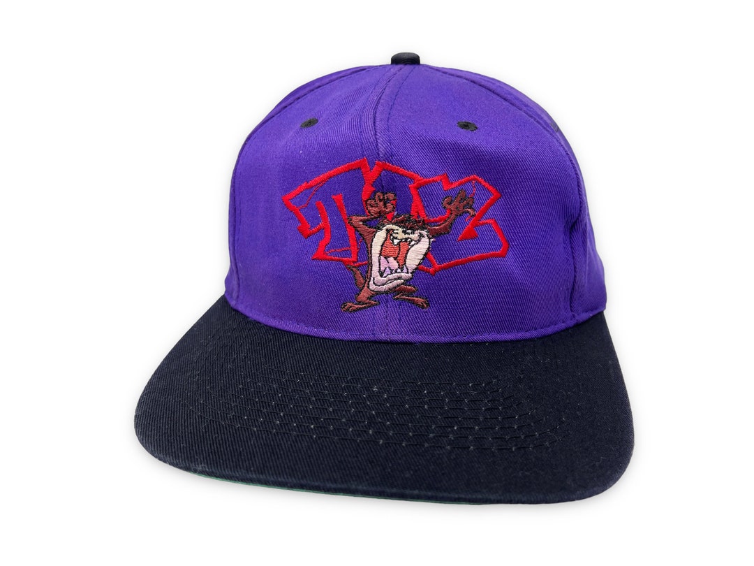 Vintage Taz Hat 90s Snapback Cap Looney Tunes FLAWED H06 - Etsy Australia